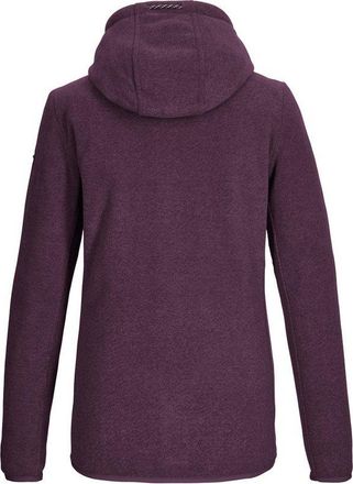 G.I.G.A. DX by killtec Fleecejacke GW 19 WMN KNTFLC JCKT Leichte Damen Strickfleecejacke mit Kapuze und Kinnschutz