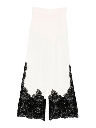 Ermanno Scervino Pantalons D&eacute;contract&eacute;s - Blanc