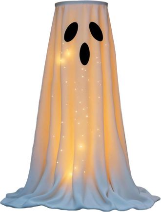 Generic Beleuchtete Sch&uuml;ssel f&uuml;r Halloween, Dekorationen f&uuml;r Halloween-Aramelhalter, niedliche Figur f&uuml;r Garten Terrasse Innen Badezimmert&uuml;r Garten K&uuml;che Haus