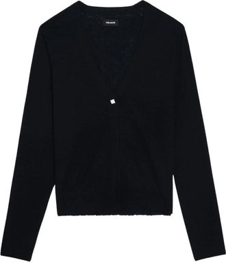 Zadig&Voltaire Cardigan Manylla - Femme - Pulls - Noir - Taille: 38 FR