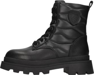 Blauer Kimmel Combat Boot - - Shoes - Damen - Schwarzk - 37 EU