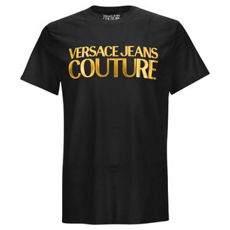 Versace Jeans Couture T-Shirts und Polos - - Tops - Herren - Schwarzk - XS