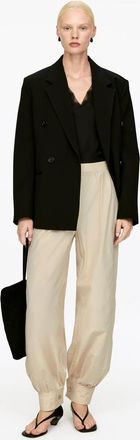 Arket Hose Mit Bubble-Saum -Beige