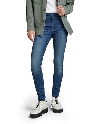 G-Star G-Star Femme Jean Kafey Ultra High Skinny, Bleu (faded neptune blue D15578-6550-C571), 29W / 30L