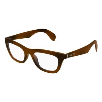 Gucci Cat-Eye-Brille - - Accessories - Damen - Braun - 51 MM