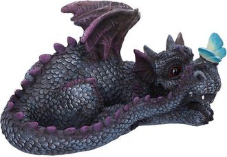 Nemesis Now Schmetterlingsablage, 19 cm, Violett