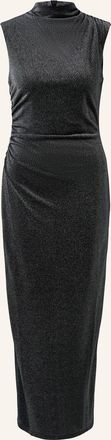 Oui Kleid Mit Glitzergarn silber