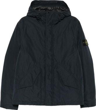Stone Island Blouson Rembourr&eacute; - Bleu Fonc&eacute;