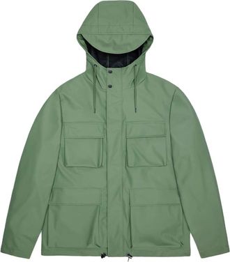 Rains Homme, Vestes, Vert, Taille: S Pocket Jacket