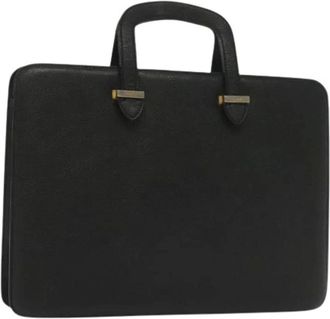 Ferragamo Pre-owned Cuir sacs-main - Femme - Pre-owned - Noir - Taille: ONE Size