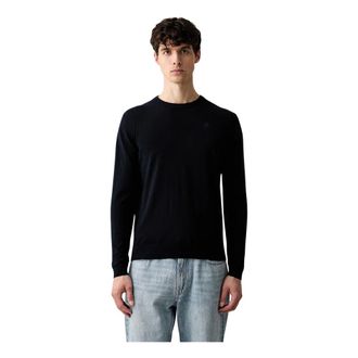 Karl Lagerfeld Pull col rond - Homme - Pulls - Bleu - Taille: L
