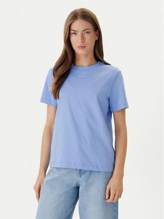 Calvin Klein T-Shirt 20s Classic Logo LV147C857G Blau Regular Fit