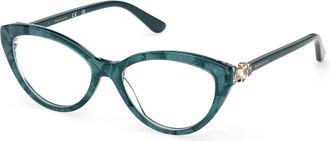 Guess Monture Optique - Femme - Accessoires - Vert - Taille: 52 MM