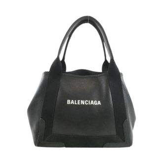 Balenciaga Pre-owned Navy Cabas Calf Tote Bag - - Pre-owned - Damen - Schwarzk - ONE SIZE