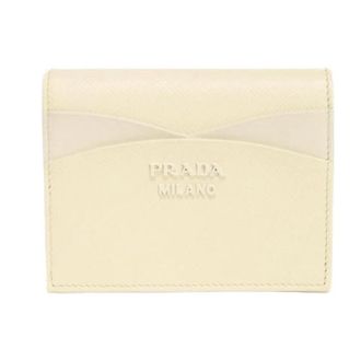 Prada Pre-owned Saffiano Bi-fold Wallet - - Pre-owned - Damen - Beige - ONE SIZE