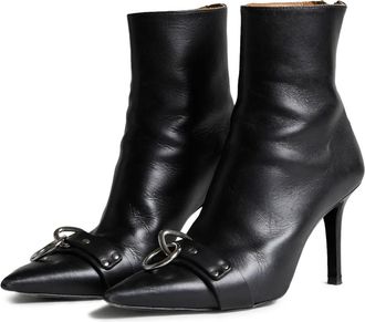 R13 bottines &agrave; bout pointu - Noir