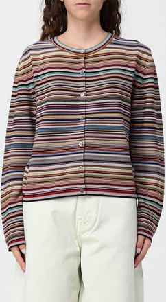 Paul Smith Cardigan aus Merinowolle mit bunten Streifen