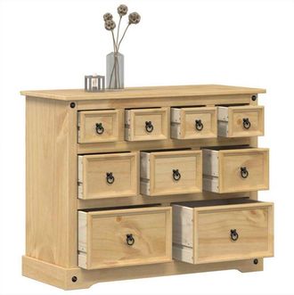 vidaXL vidaXL Commode Corona 101x45x82 cm bois massif de pin