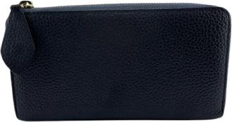 Louis Vuitton unisex, Pre-owned, Noir, Taille: ONE Size Portefeuille en cuir vintage Pre-owned