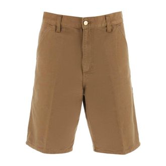 Carhartt Work in Progress Homme, Shorts, Brun, Taille: W31 Shorts de Travail en Coton