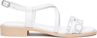 Nero Giardini E513403D Damensandalen Aus Leder - Weiß 39 EU