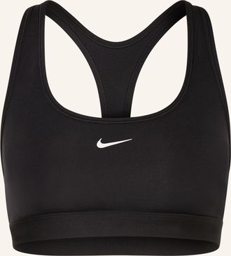 Nike Sport-Bh Swoosh schwarz
