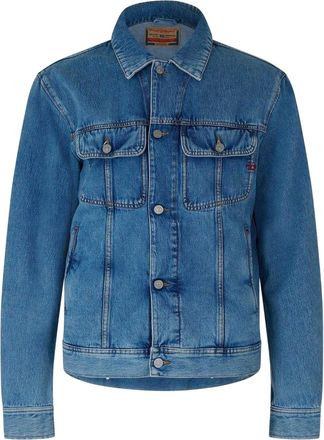 Diesel Barcy Jeansjacke f&uuml;r Herren (Blaues Denim)