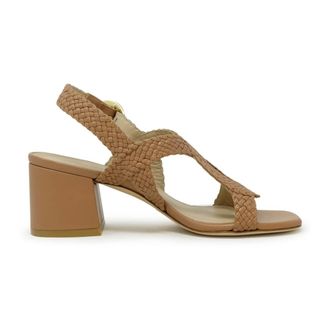 Stuart Weitzman Femme, Chaussures, Beige, Taille: 35 1/2 EU Wvette 60 Slingback Sandales