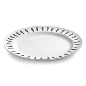 Serax Assiettes &agrave; motif rayures Charly - Set de 2 Serax