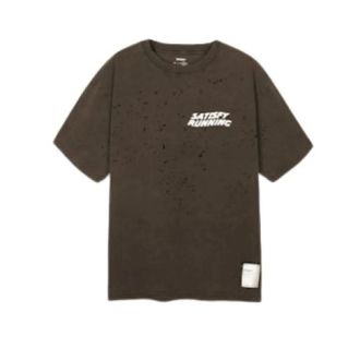 SATISFY Satisfy - MothTech T-Shirt - Homme - Sport - Brun - Taille: XL