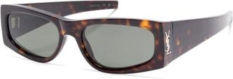Saint Laurent M140 Sonnenbrille - - Accessories - Damen - Braun - 56 MM