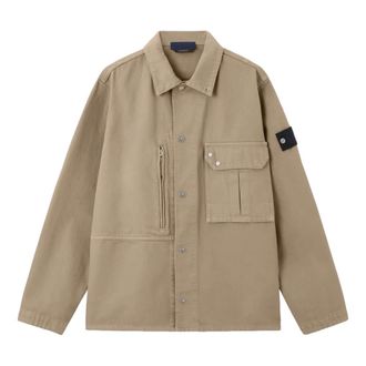 Stone Island Homme, Vestes, Brun, Taille: M Stone Island Chemises