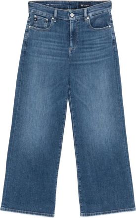 AG - Adriano Goldschmied Femme, Jeans, Bleu, Taille: W31 Saige Wide Leg Jeans