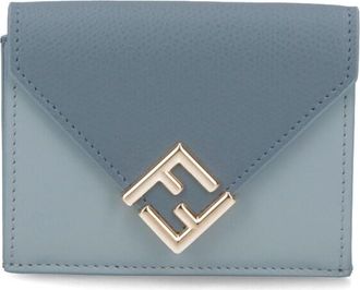 Fendi Tri-Fold Wallet Ff Diamonds