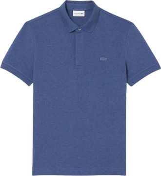 Lacoste Homme, Tops, Bleu, Taille: L Polo Paris Stretch Piqu&eacute;