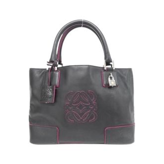 Loewe Sac &agrave; main Amazona Pre-owned - Femme - Pre-owned - Noir - Taille: ONE Size