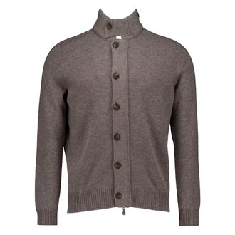 Gran Sasso Homme, Pulls, Brun, Taille: 3XL Cardigan 23170/25025