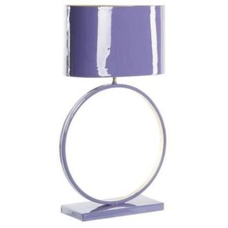 DKD Home Decor Lampe de bureau - Design - Bleu - Fer - 50W - 41x20x71 cm
