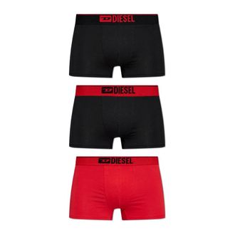 Diesel Homme, Sous-vêtements, Noir, Taille: S Umbx-Damienthreepack Boxer Briefs Lot de 3