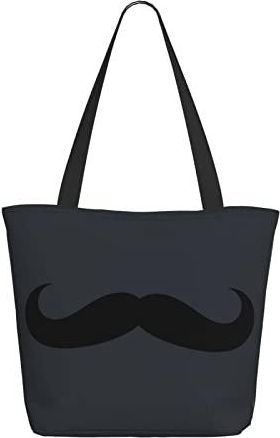 AOOEDM Sac &agrave; provisions homme moustache pour femme 33 x 28 x 19 cm. Le cadeau parfait pour la Saint-Valentin. Cest de la Saint-Valentin pour maman, fille, &eacute;p