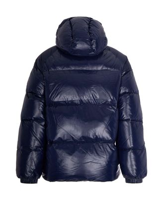 Pyrenex Lacquered Nylon Padded Down Jacket - Navy