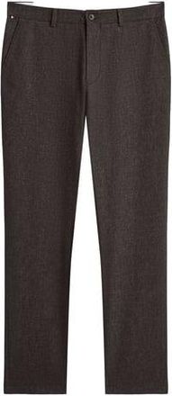 Tommy Hilfiger Pantalon droit en coton m&eacute;lang&eacute;