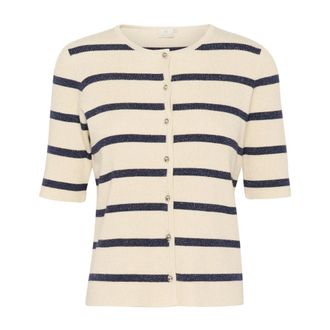 Kaffe KAmorita Cardigan - - Knitwear - Damen - Beige - L