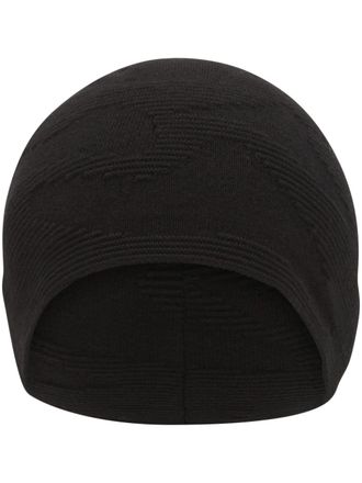 Heliot Emil bonnet Devore - Noir