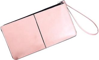 Generic Portefeuilles pour femme - Grand sac à main avec dragonne - Portefeuille pour téléphone - Joli long et fin - Pour la vie quotidienne - Avec bandoulièr