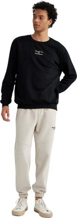 DeFacto Herren Jogginghose - Lange Sporthose für Herren - Bequeme Freizeithose für vielseitigen Einsatz - Stylische Jogginghose für Herren mit hohem Regular F