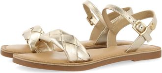 Gioseppo Mädchen Knin Flache Sandale, Gold, 39 EU
