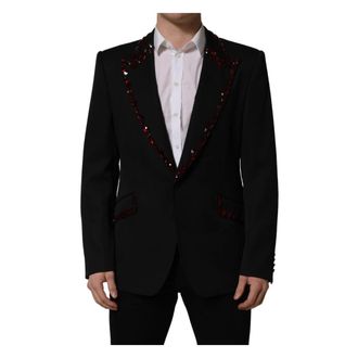 Dolce & Gabbana Blazers - - Jackets - Herren - Schwarzk - 2XL