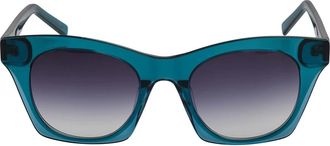 DKNY Dkny, Femme, Accessoires, Vert, Taille: ONE Size Lunettes de soleil oeil-de-chat