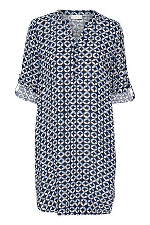 Kaffe Kleid Kaida 36, Graphic Retro Print 36